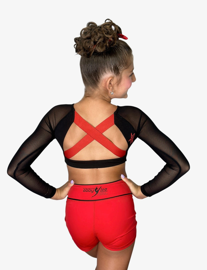 ALDC WORLDWIDE SASSY SHORTS & TOP SET – Abby Lee Dance Company